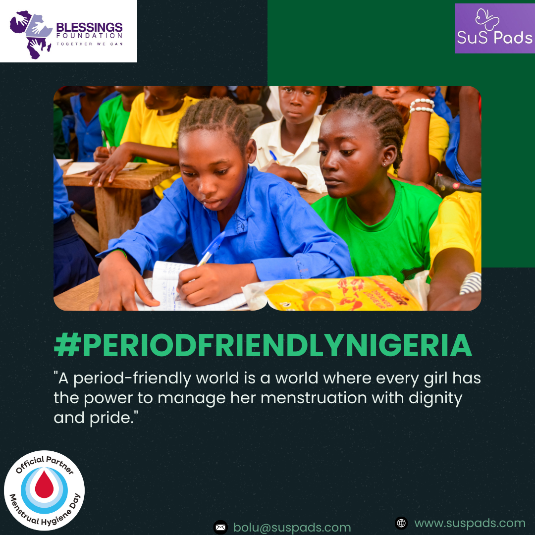 SuS Pads Partners with Blessings Foundation for MH Day 2025 - Reusable ...